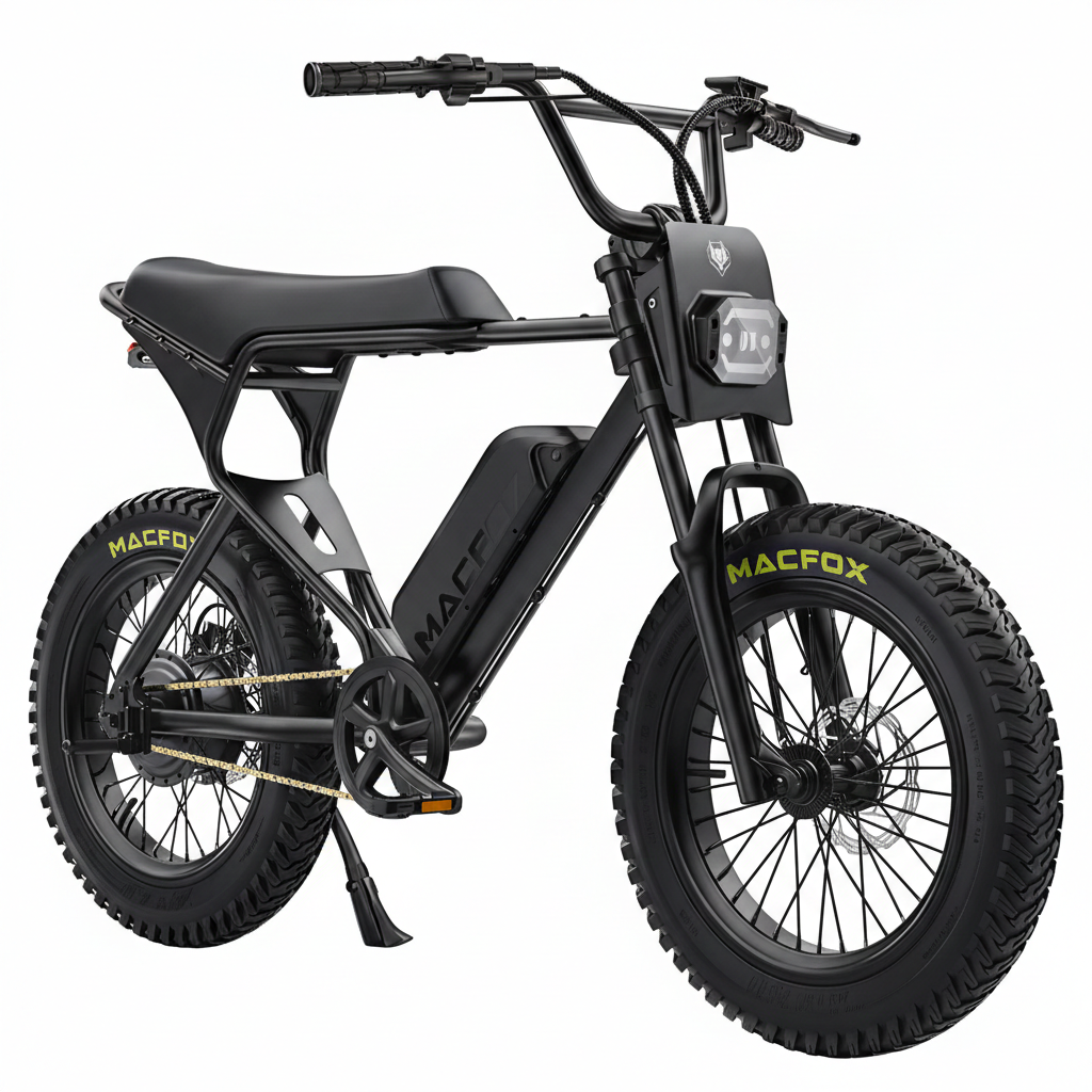 Macfox X1s Commuter Ebike 750w Peak Power And 56 Mile Long Range