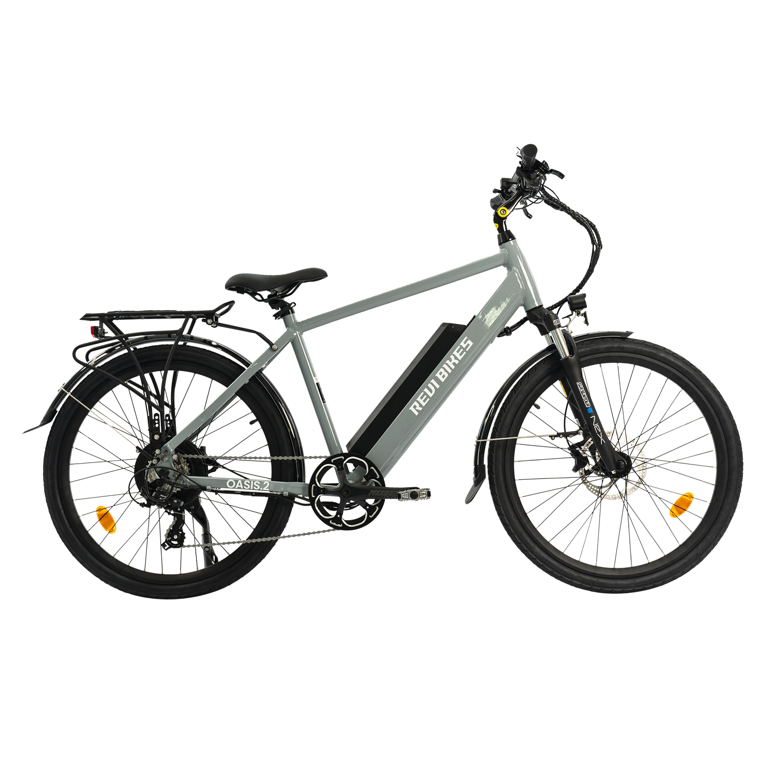 Revi Bikes Oasis.2 E-Bike: 500W Motor, 48V/15Ah, Up to 65 Miles Range