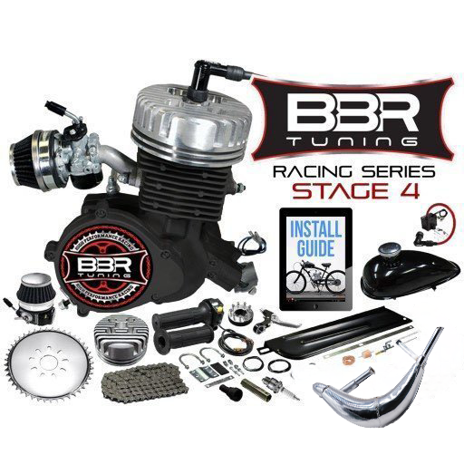 BBR Tuning - BBR Tuning Racing Series Stage 4 66/80cc 2-Stroke Engine Kit