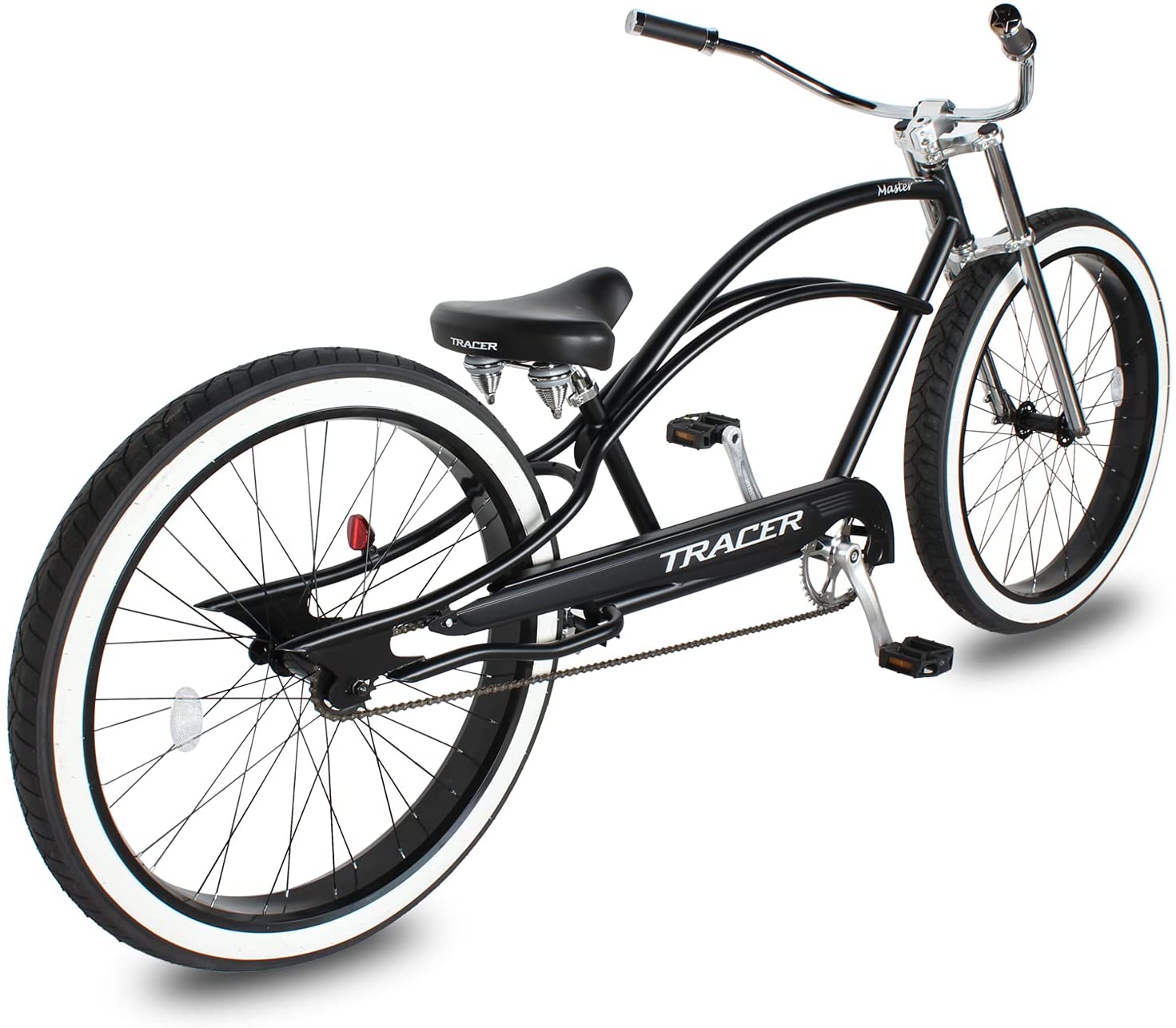 Tracer 29" Master 1-Speed Chopper Stretch Beach Cruiser Fat Tire Bike