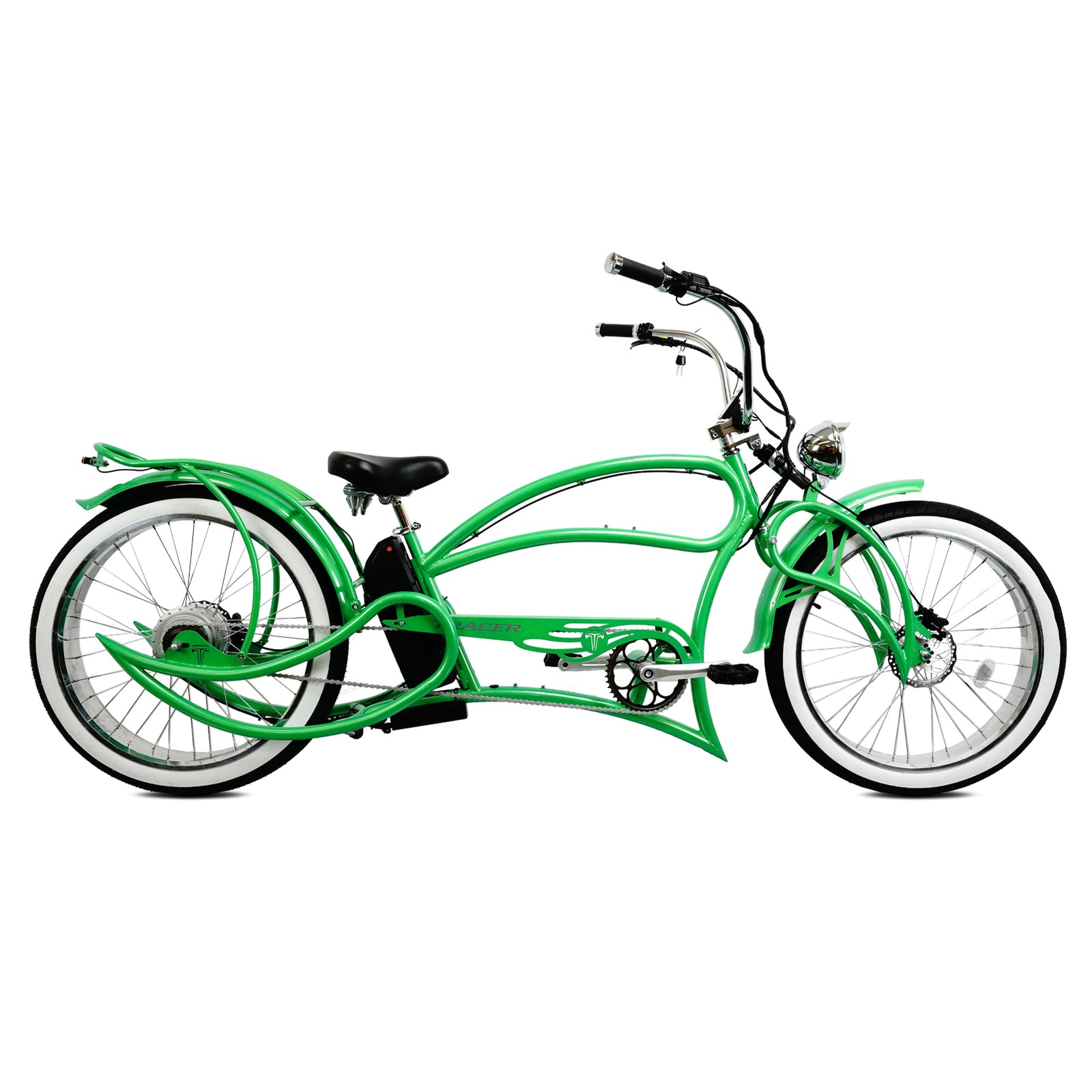 Tracer Beyond Pro 800W 26" Classic Stretch Chopper Electric Bike