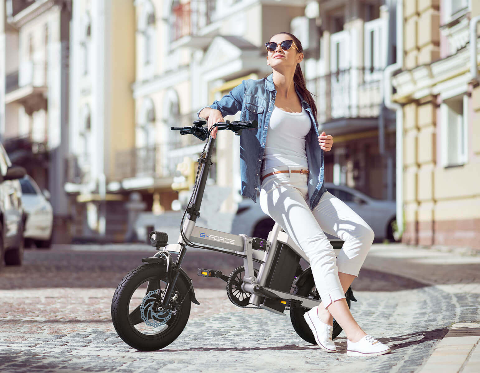 G-Force 400W 48V AE Folding Mini Electric Bike