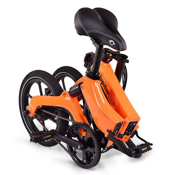 JupiterBike 350W Discovery X5 Folding Step-Thru Electric Bike