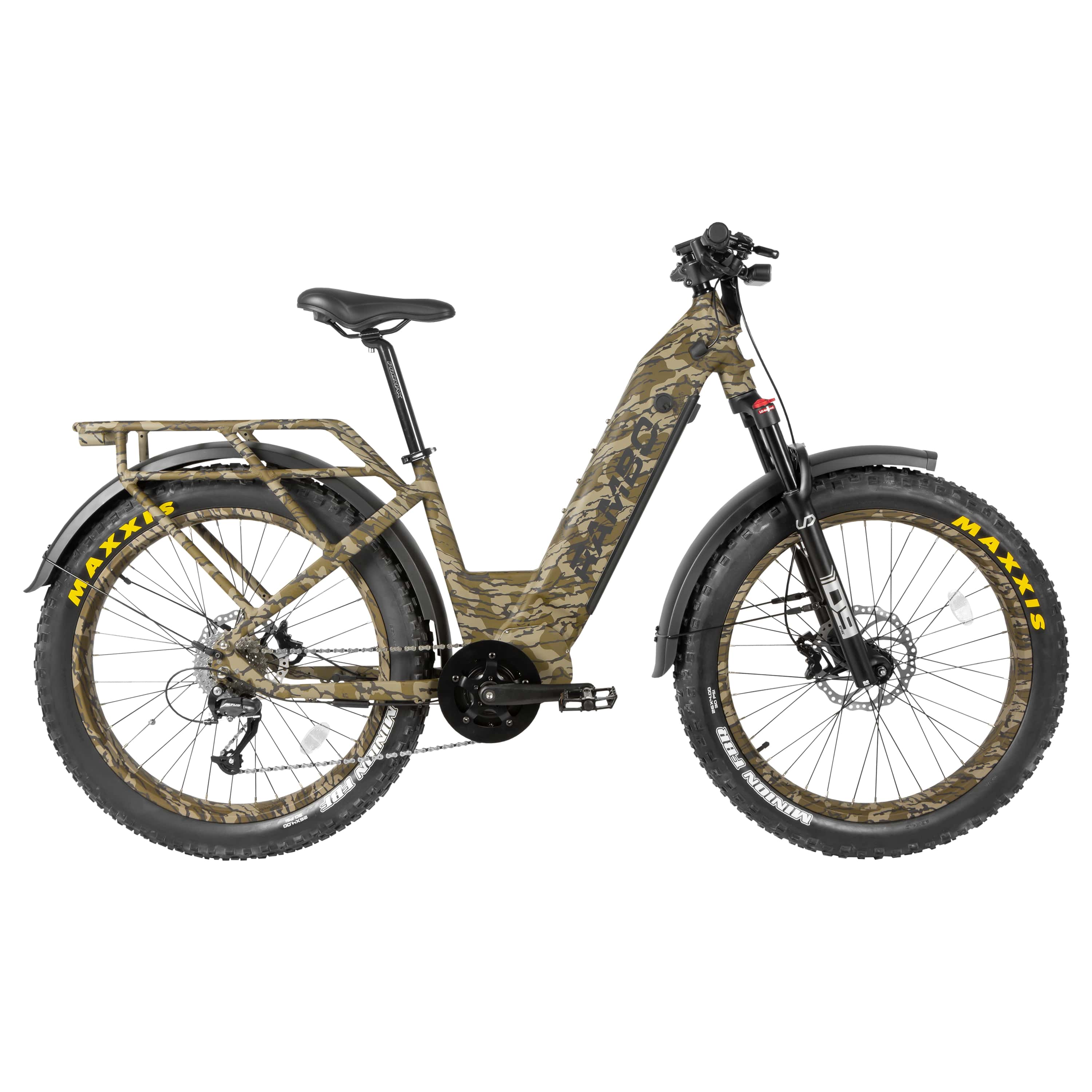 Rambo 1000W Rebel 2.0 Extreme Performance Step-Thru Electric Bike