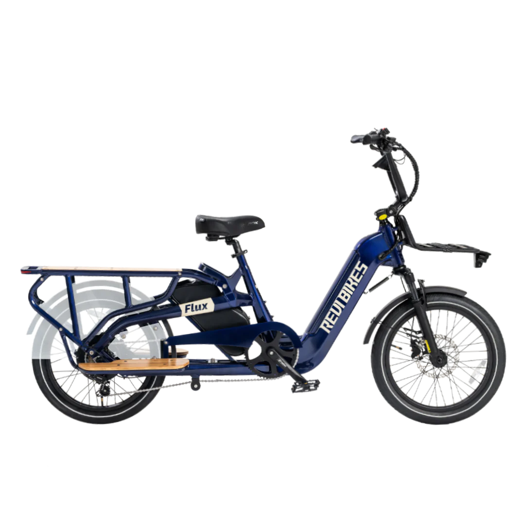 Revi 750W 48V Flux Step-Thru Cargo Electric Bike