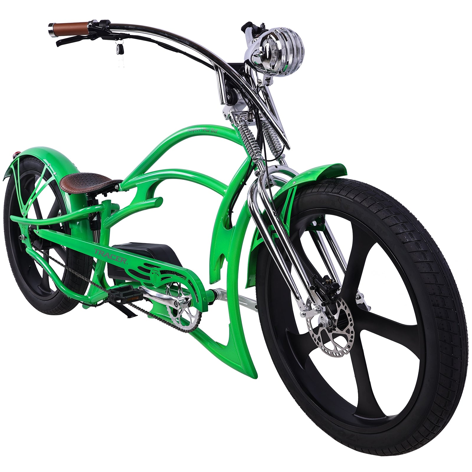 Tracer 800W 48V Raptor Pro DS Chopper Stretch Cruiser Fat Tire Electri