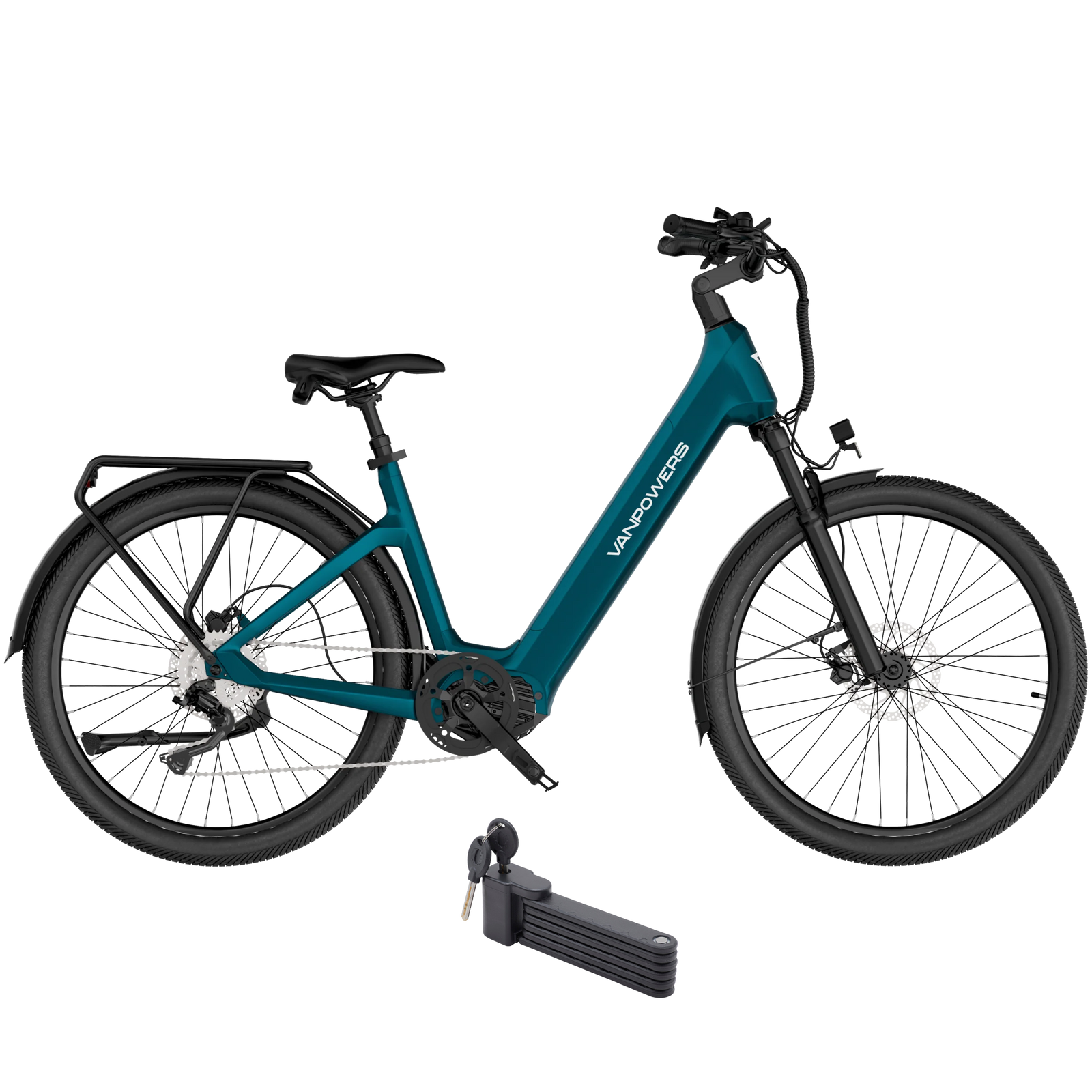 Vanpowers 500W UrbanGlide-Ultra Step-Thru Commuting Electric Bike