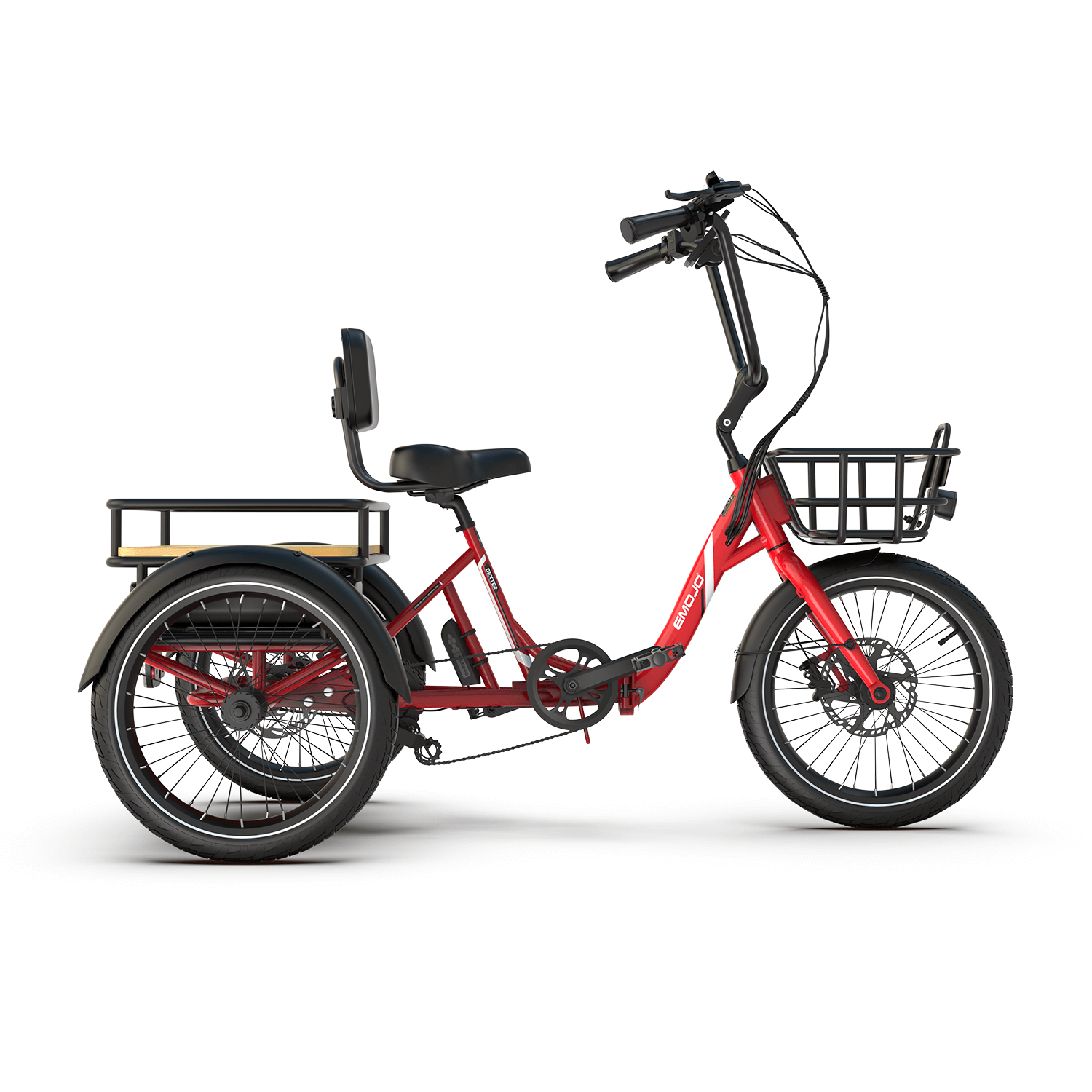 Emojo Dexter Electric Trike – 500W, Long-Range, Stable