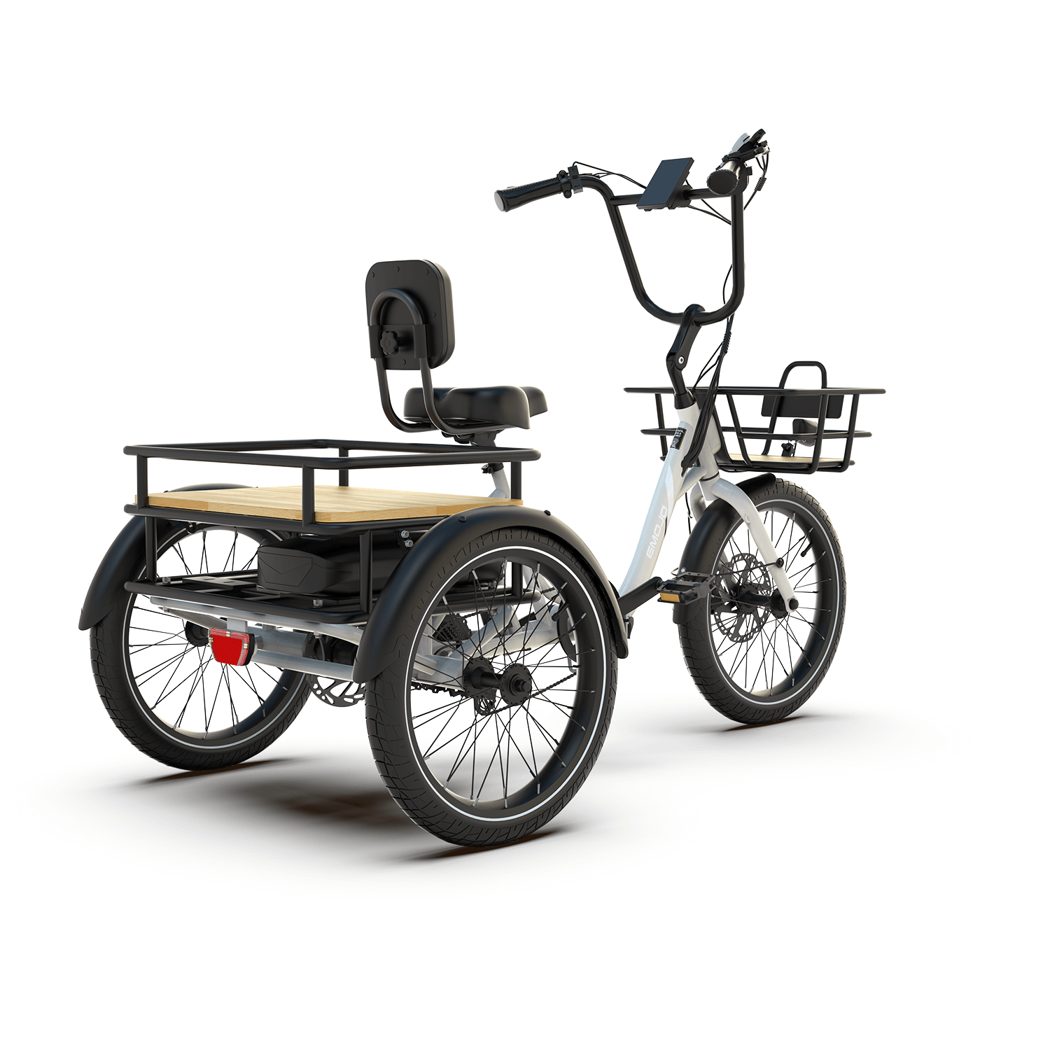 Emojo Dexter Electric Trike – 500W, Long-Range, Stable