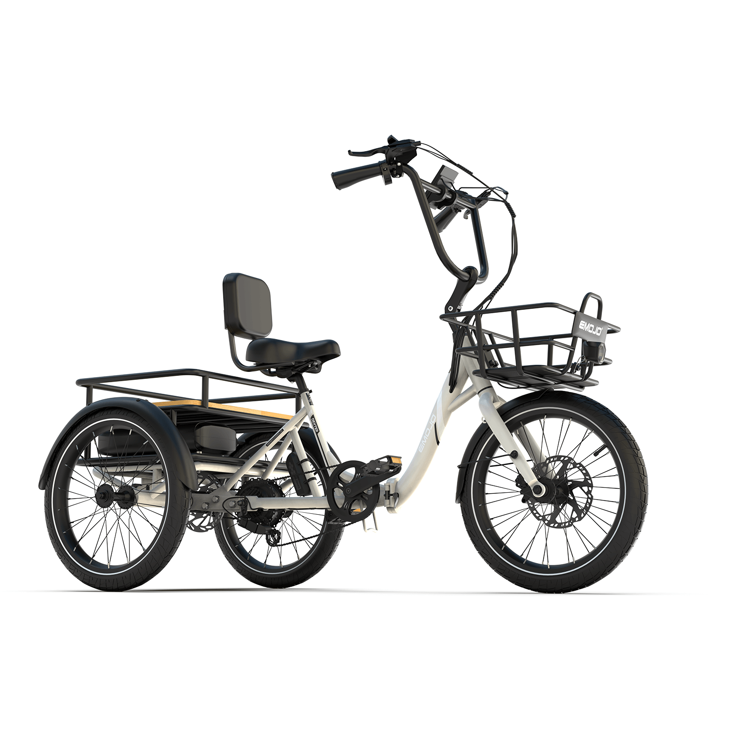 Emojo Dexter Electric Trike – 500W, Long-Range, Stable