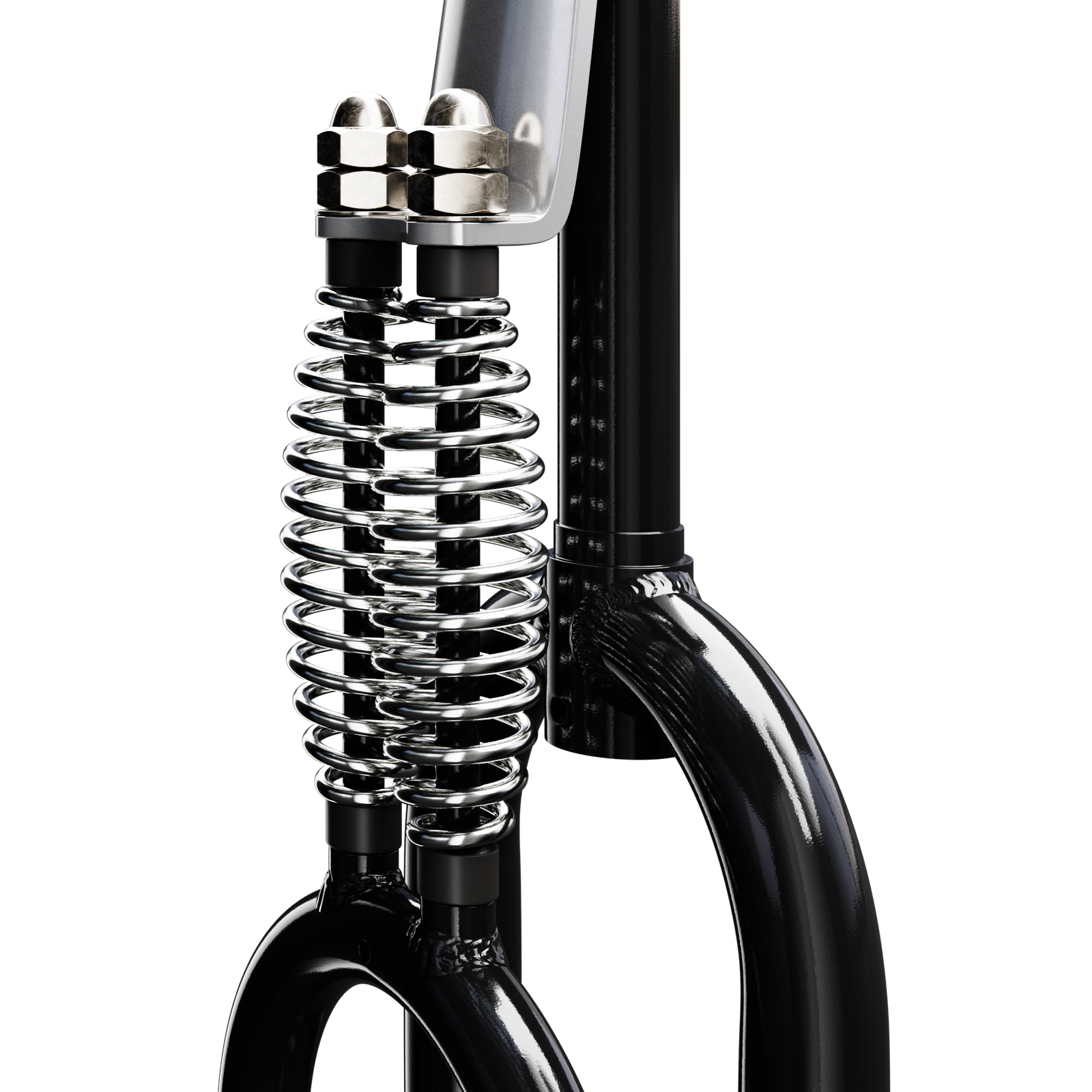 BBR Tuning Dual Springer Disk Brake-Ready Monarch Bicycle Fork