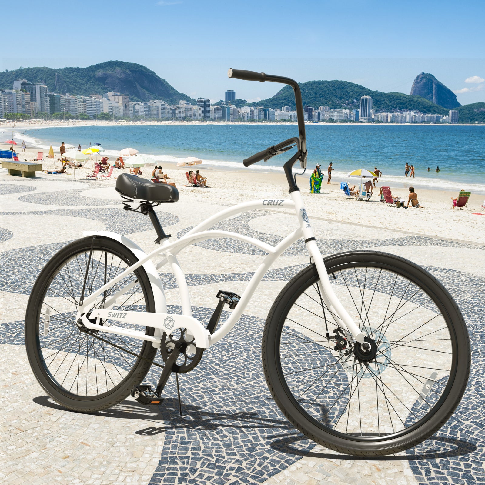 Motorized Cruiser Bicycle | BikeBerry.com