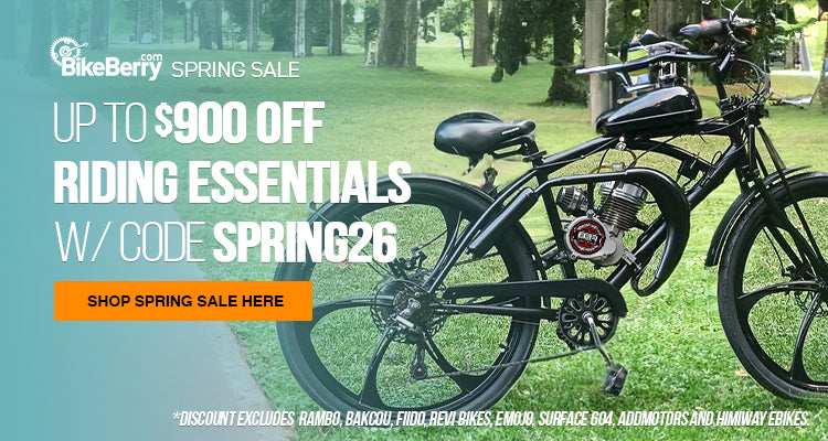 Motorized Bicycle & Electric Bike Specialists | BikeBerry.com