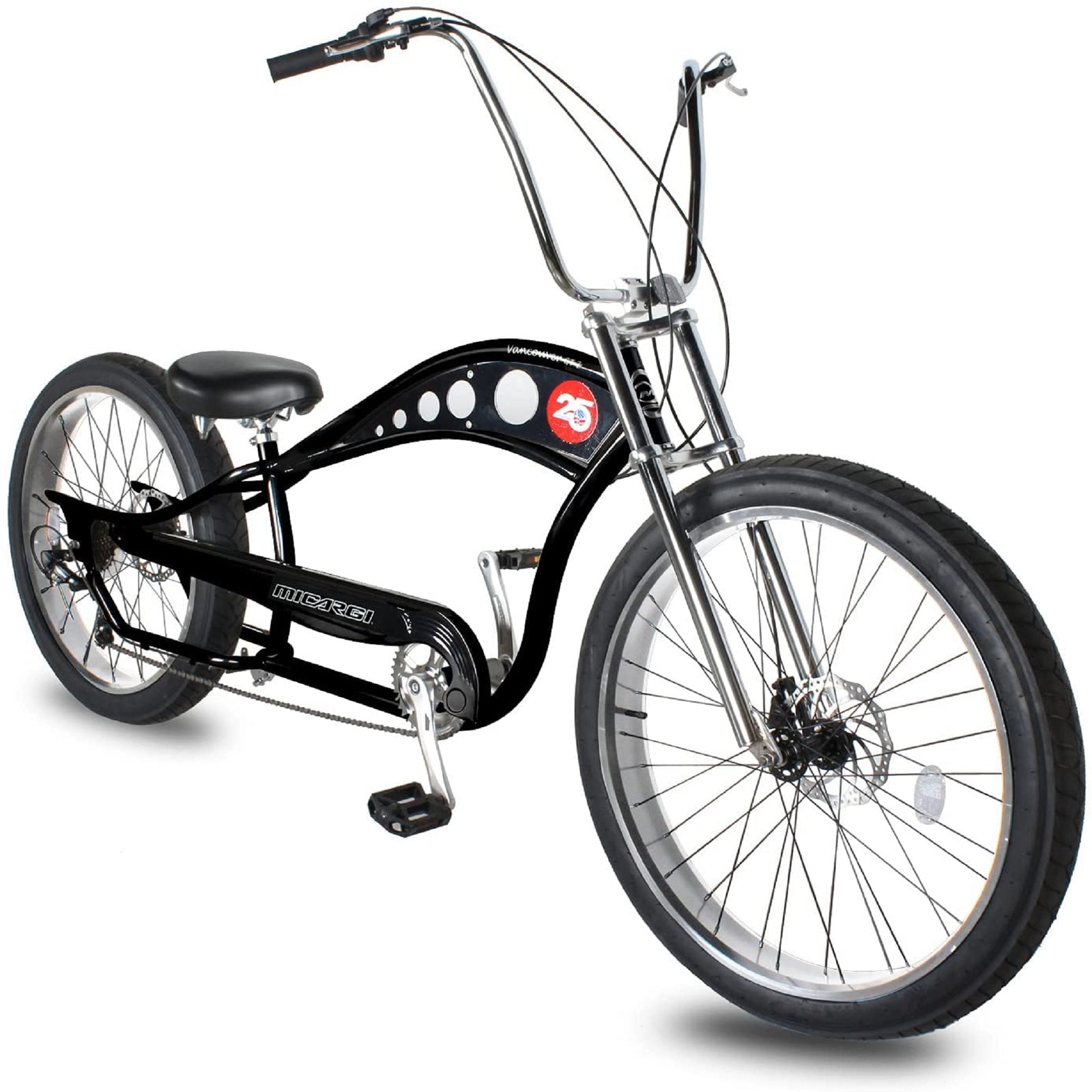 Micargi Bicycles Vancouver Stretch Beach Cruiser Bike