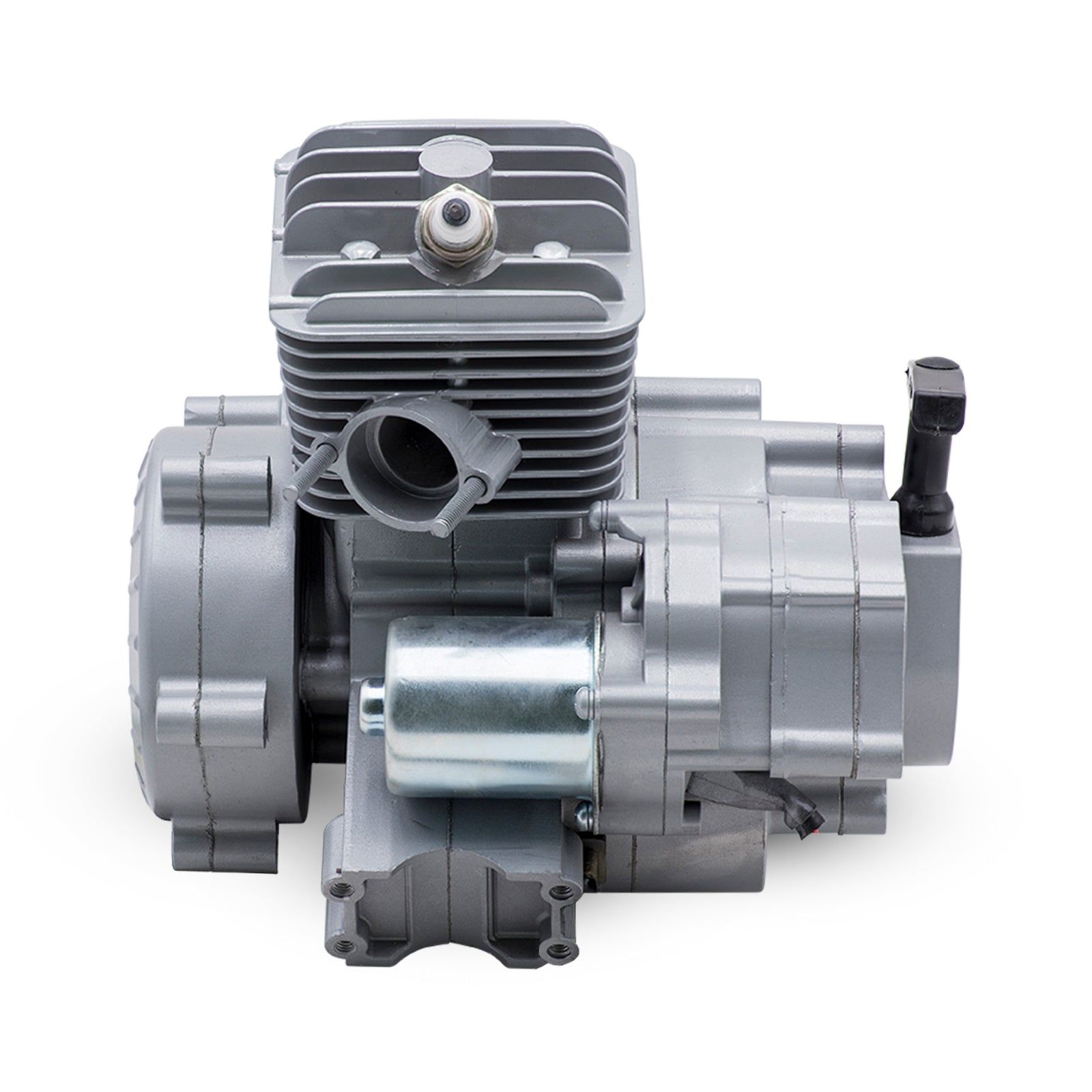 66/80cc BBR Tuning Bullet Train Electric Start Engine Kit - Silver