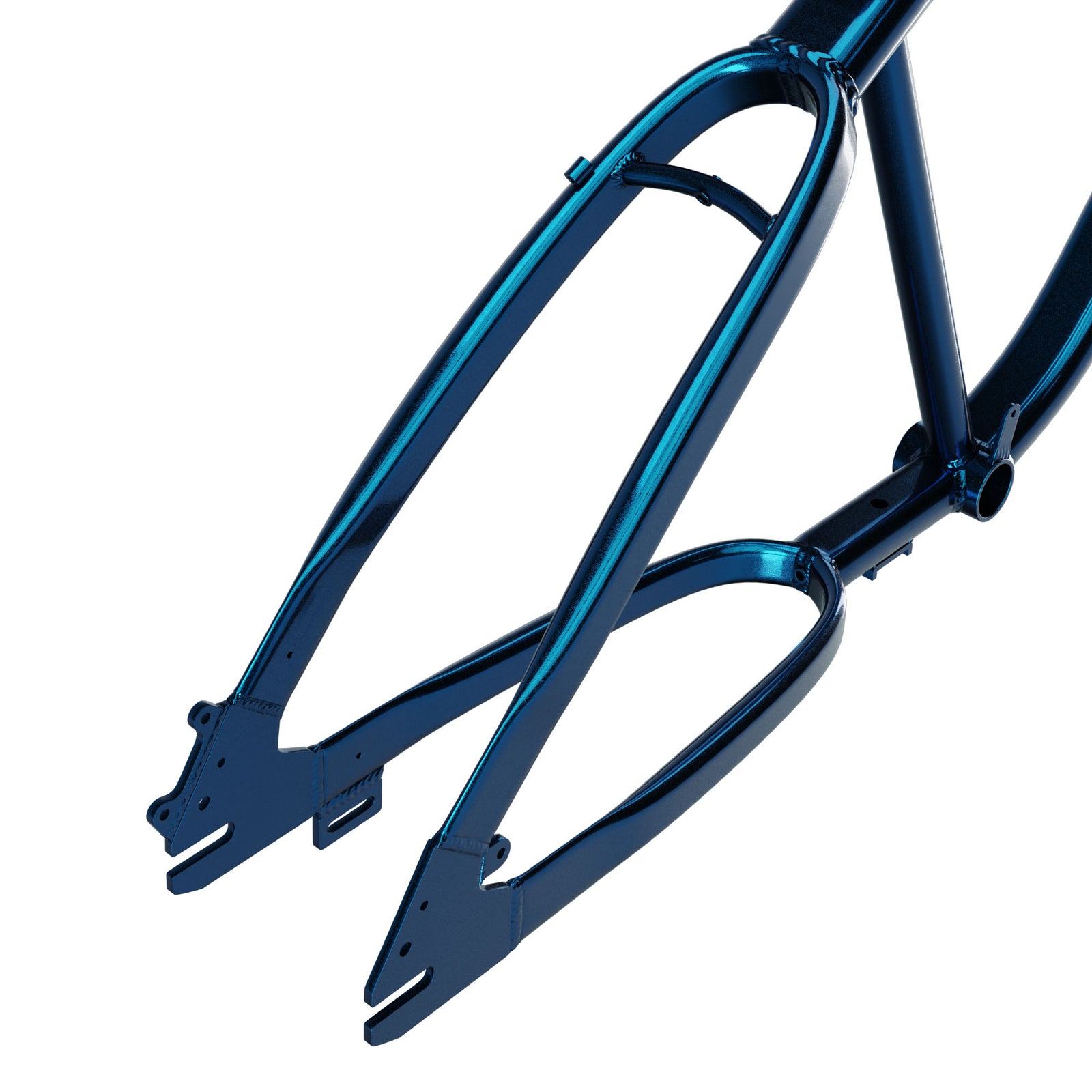 BBR Tuning F-ZERO Motor-Ready Motorized Bicycle Frame w/ 3.4L Gas Tank