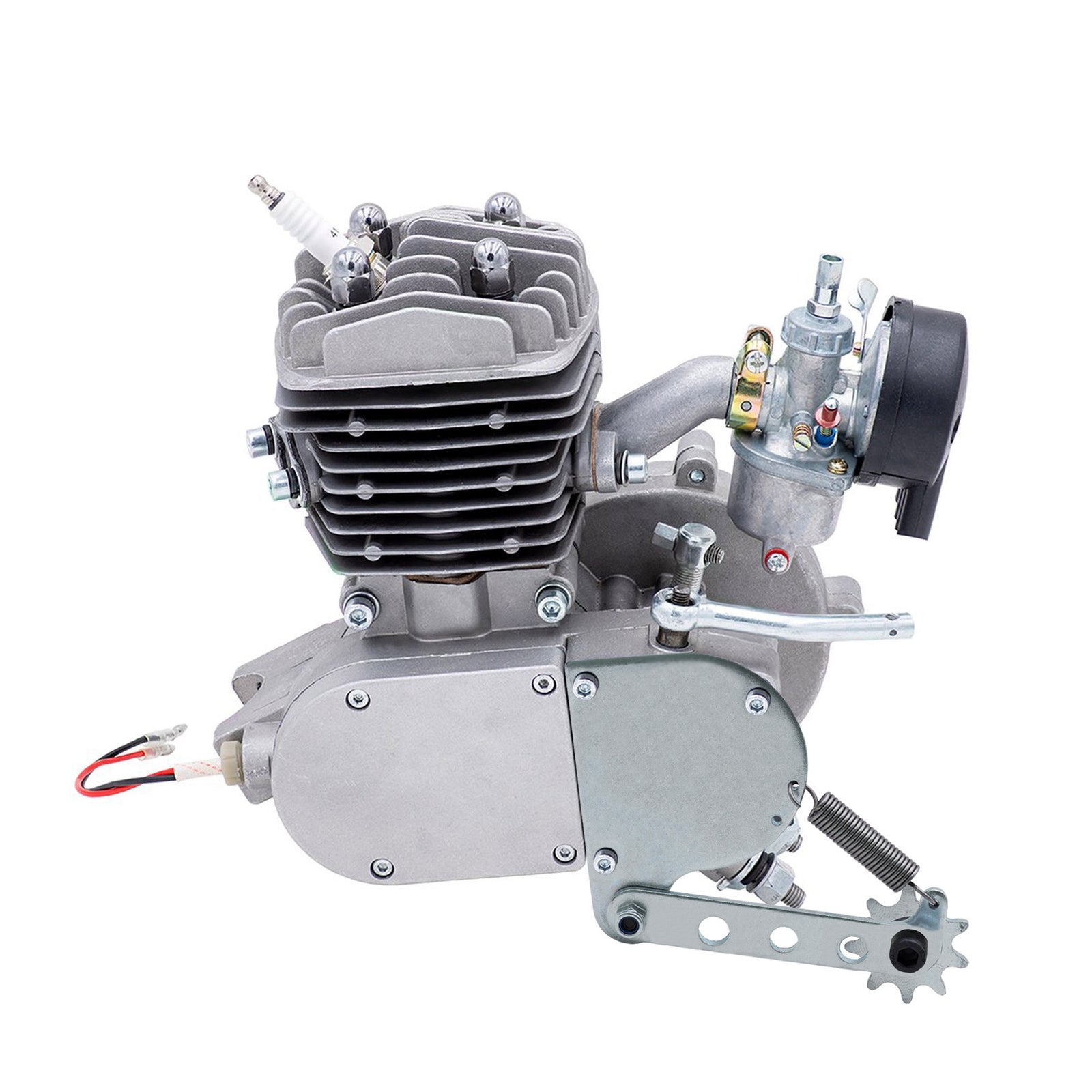 Motor Bicycle Chain Tensioner - 2-Stroke Engine Case Spring Chain Tensioner