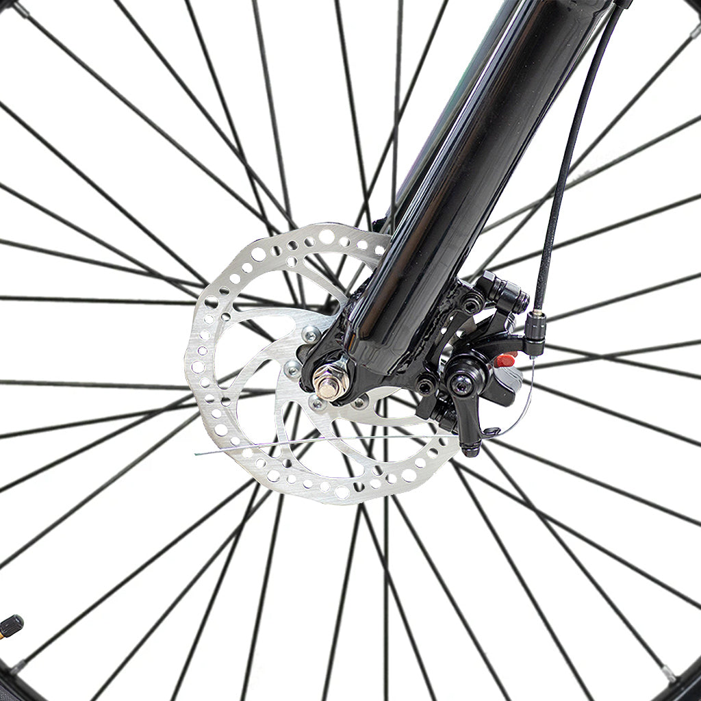 BBR Tuning F-ZERO Motor-Ready Motorized Bicycle - Brushed Aluminum