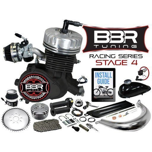 BBR Tuning - BBR Tuning Racing Series Stage 4 66/80cc 2-Stroke Engine Kit